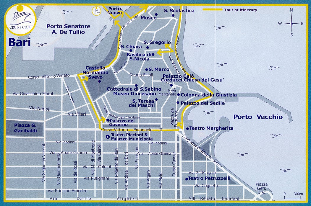 Часть V. Достопримечательности города Бари .Маршруты.