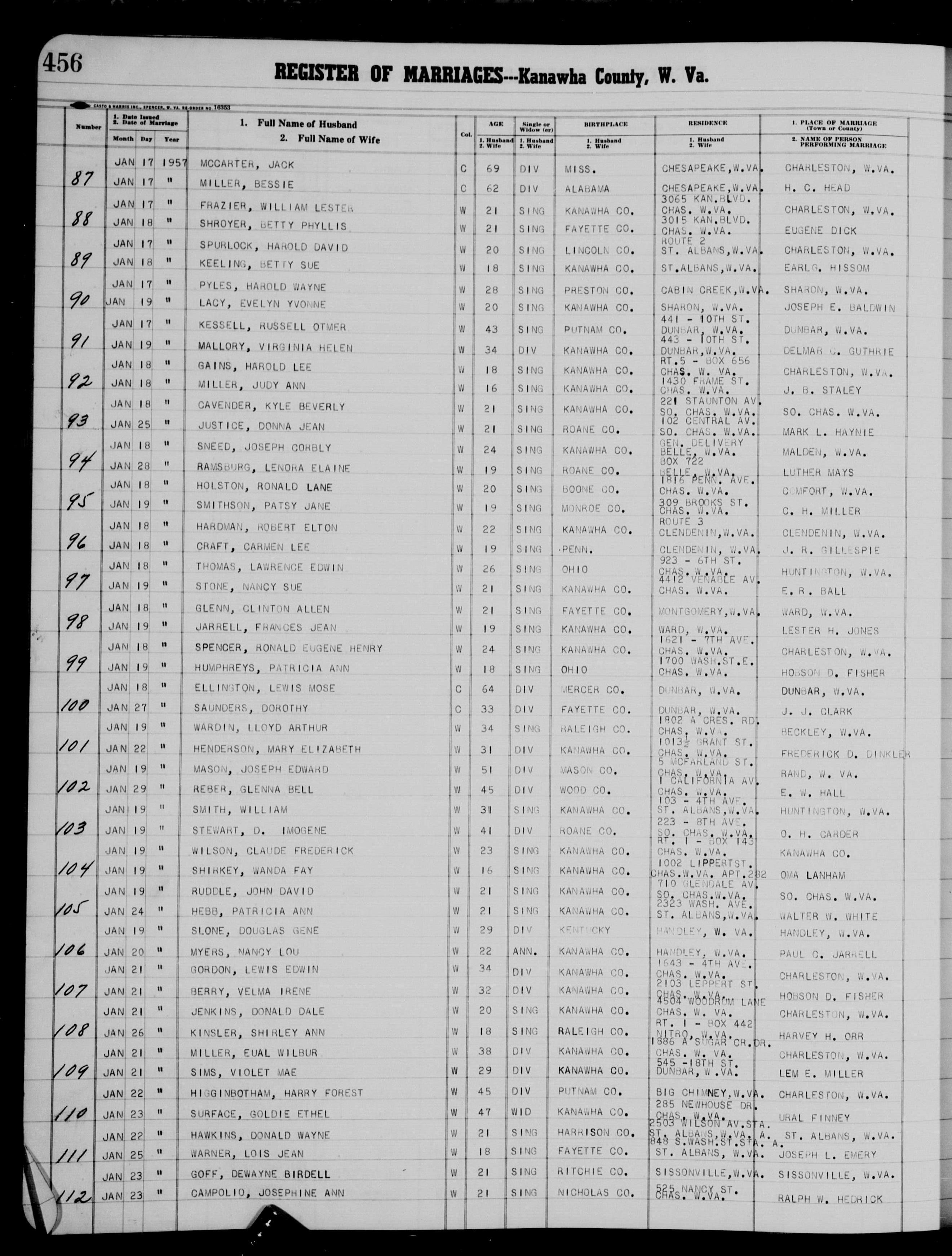 Clyde David Griffith - 1882 - 1917