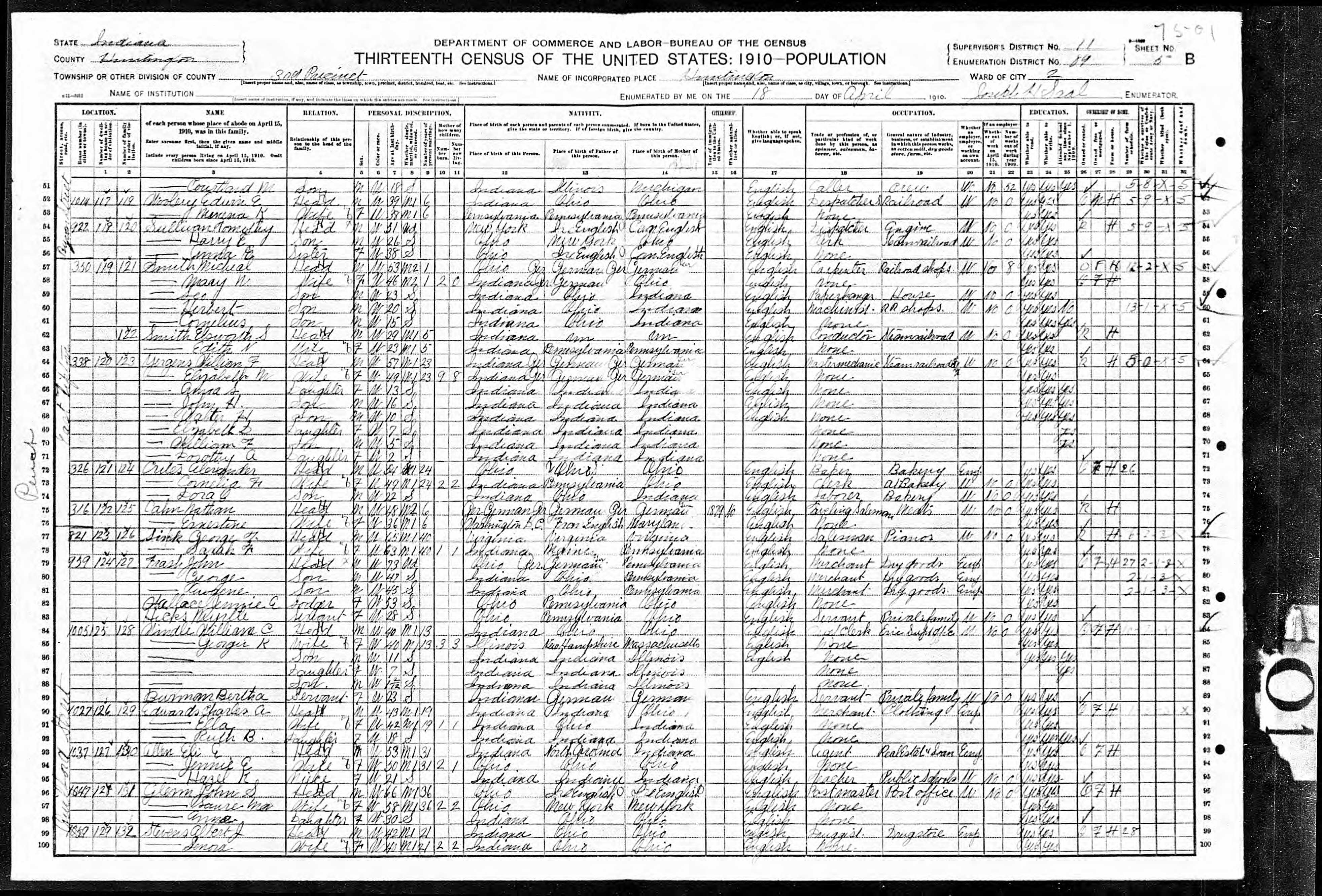 James Lemuel Kennedy - Marriages and Children